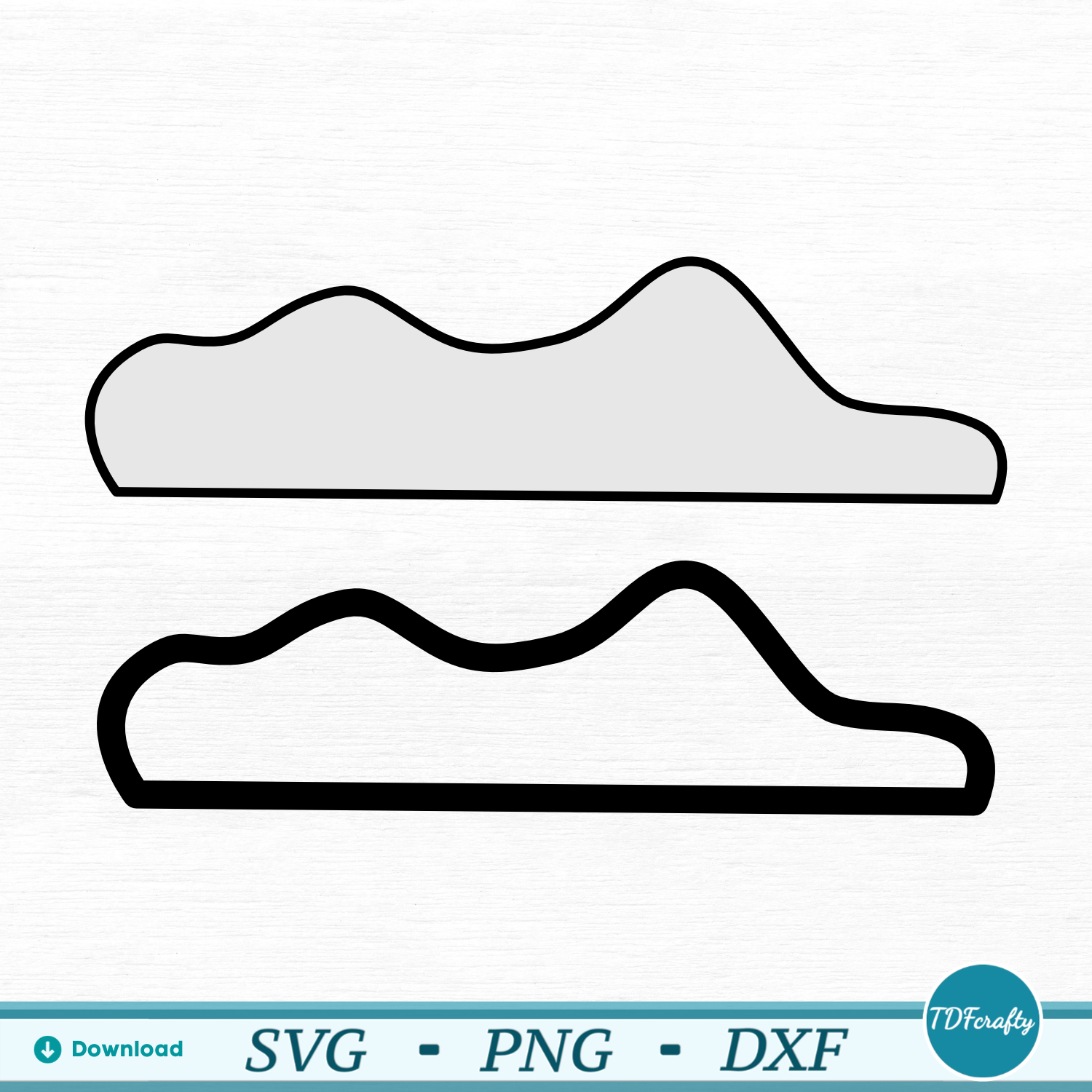 Cloud Color and Outline SVG Cut File | The Digital Files – Mr. & Mrs ...