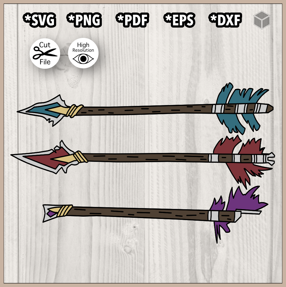 Spooky Arrows SVG File | The Digital Files – Mr. & Mrs. Crafty