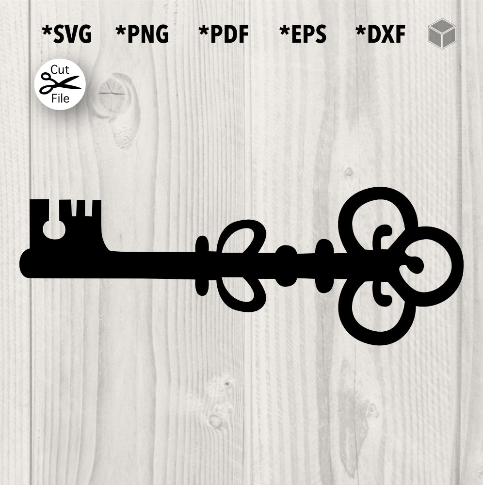 Magic Key SVG File | The Digital Files – Mr. & Mrs. Crafty