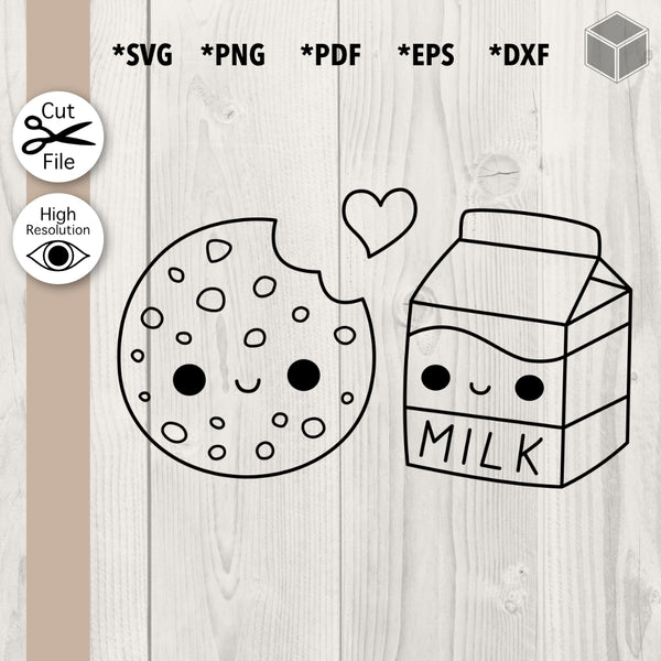 Cookies And Milk Clip Art Black And White