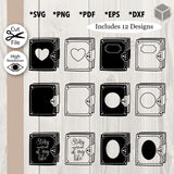 Fichiers de coupe SVG GRATUITS | Les fichiers numériques – TDFcrafty