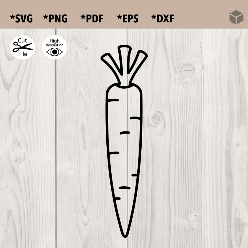 Carrot Outline