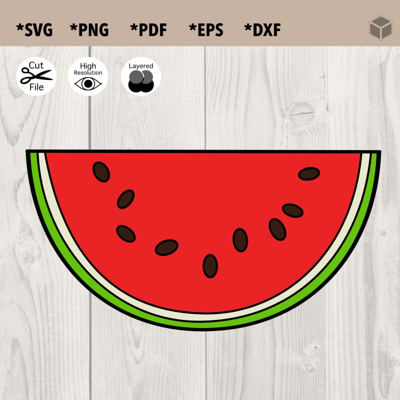 Watermelon SVG File | The Digital Files – Mr. & Mrs. Crafty