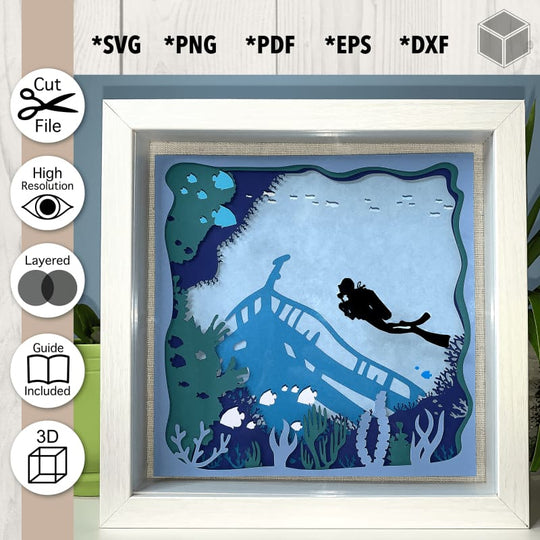 3D Layered Designs | The Digital Files – Mr. & Mrs. Crafty