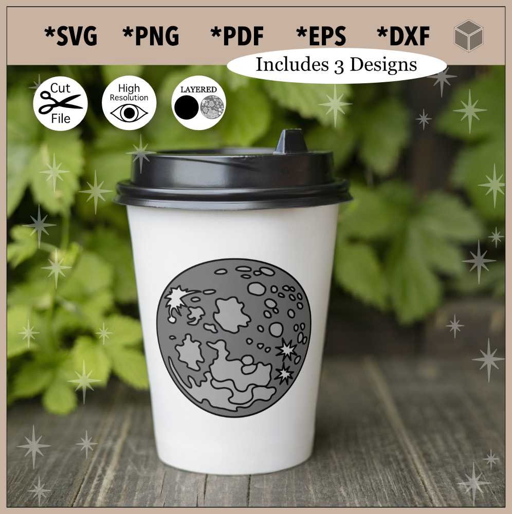 Mercury Color and Outline Set SVG | The Digital Files – Mr. & Mrs. Crafty