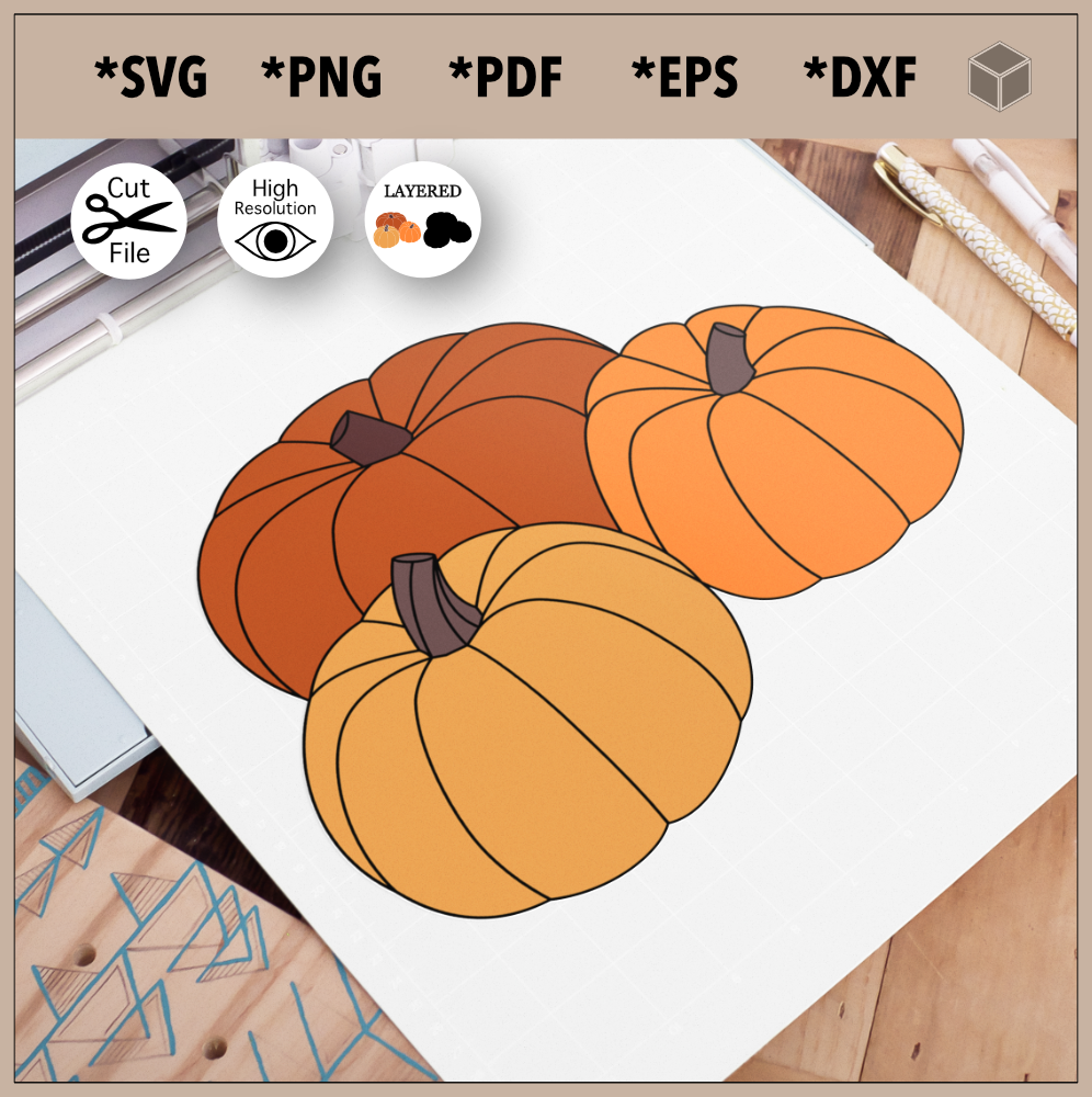 Orange Pumpkin Printable